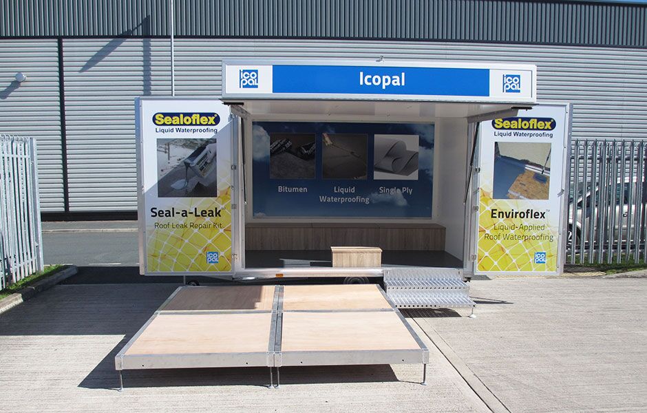 Nevada Exhibition Trailer, Small Exhibition Trailer, Mobile Exhibition ...