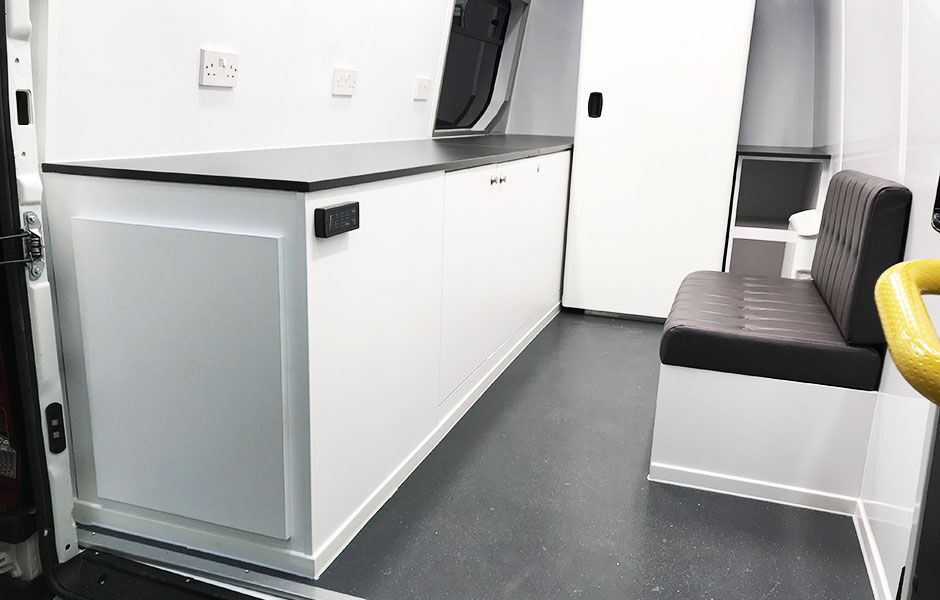 Panel Van Conversion, Panel Van Conversion into Coffee shop, Converting ...