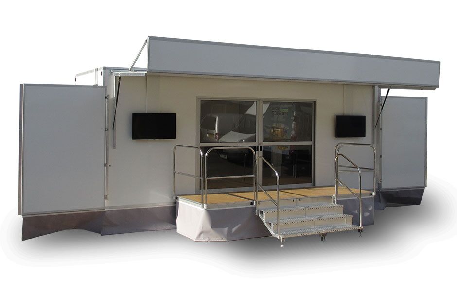 Exhibition trailers, Hire event trailers, Hospitality Trailers ...