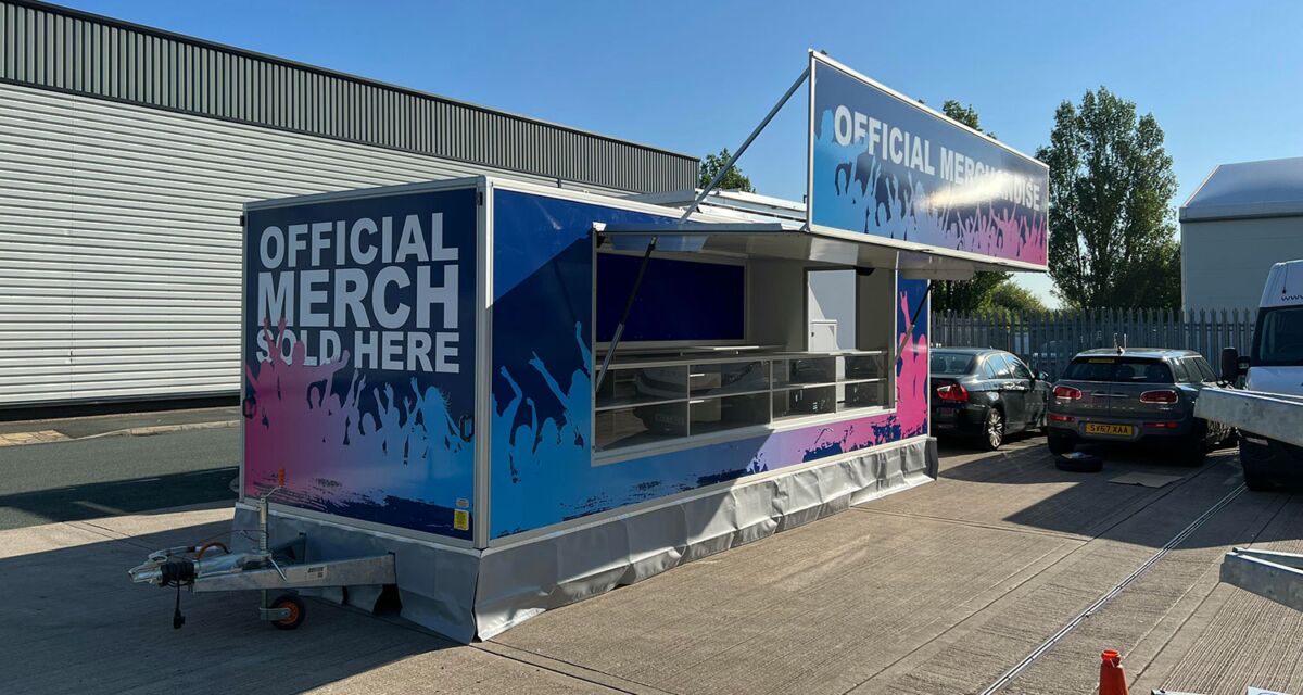 7 metre official merchandise trailer photo gallery of images